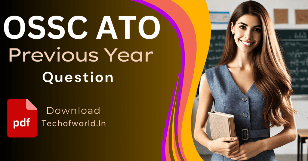 OPSC ASO Previous Year Question 2022, 2019, 2015 Free