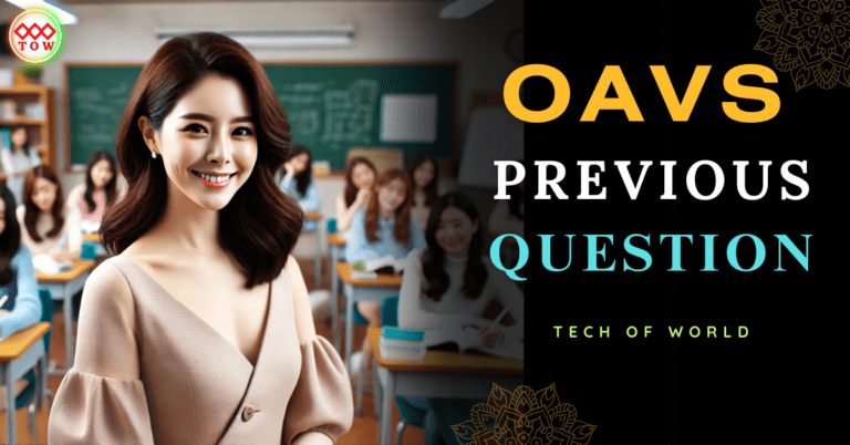 (PDF) OAVS Previous Year Question 2024, 2023, 2021 Free
